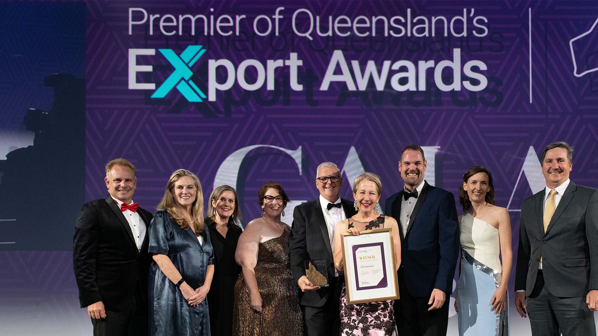International Education and Training Award win | TAFE Queensland