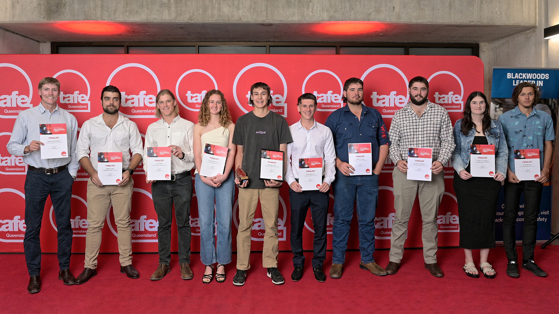 Honouring tomorrow's trade leaders | TAFE Queensland