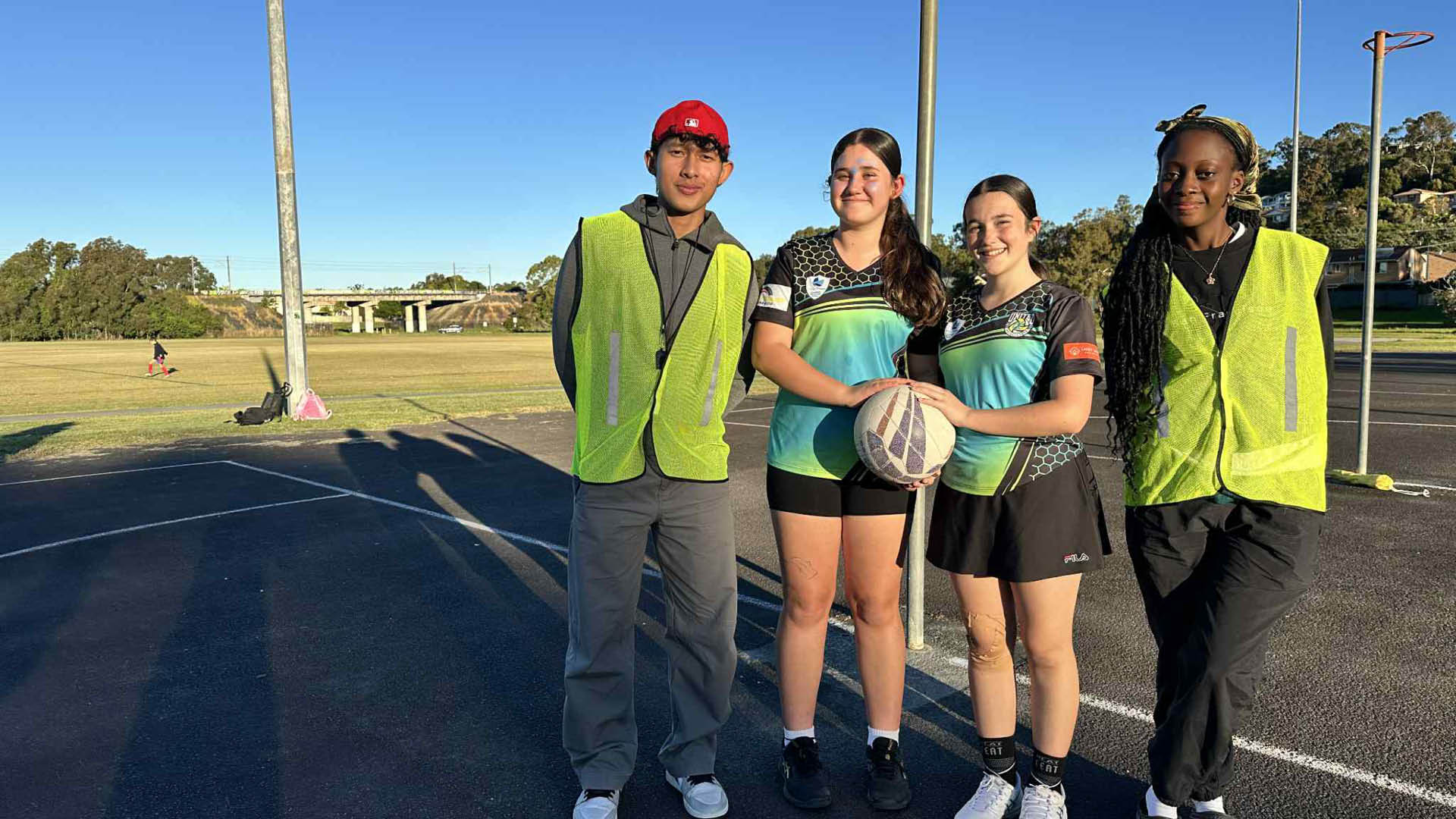 Student coaches bring energy to junior netball | TAFE Queensland