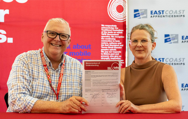 TAFE Queensland and East Coast Apprenticeships sign trade apprentice ...