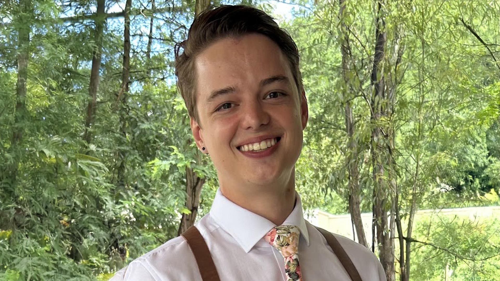 Keegan swaps construction sites for cloud computing | TAFE Queensland