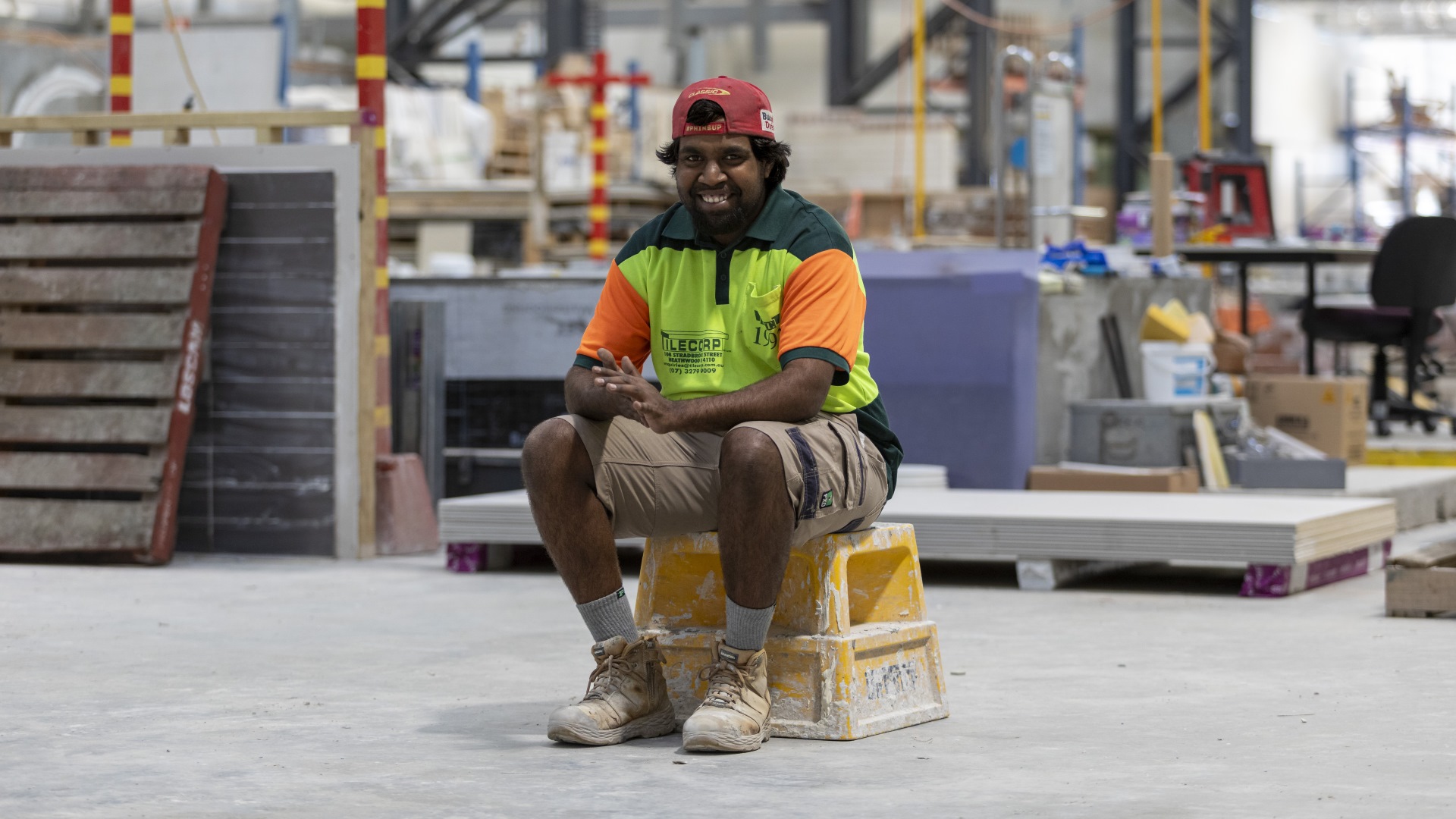 Terrence laying a career to be proud of | TAFE Queensland
